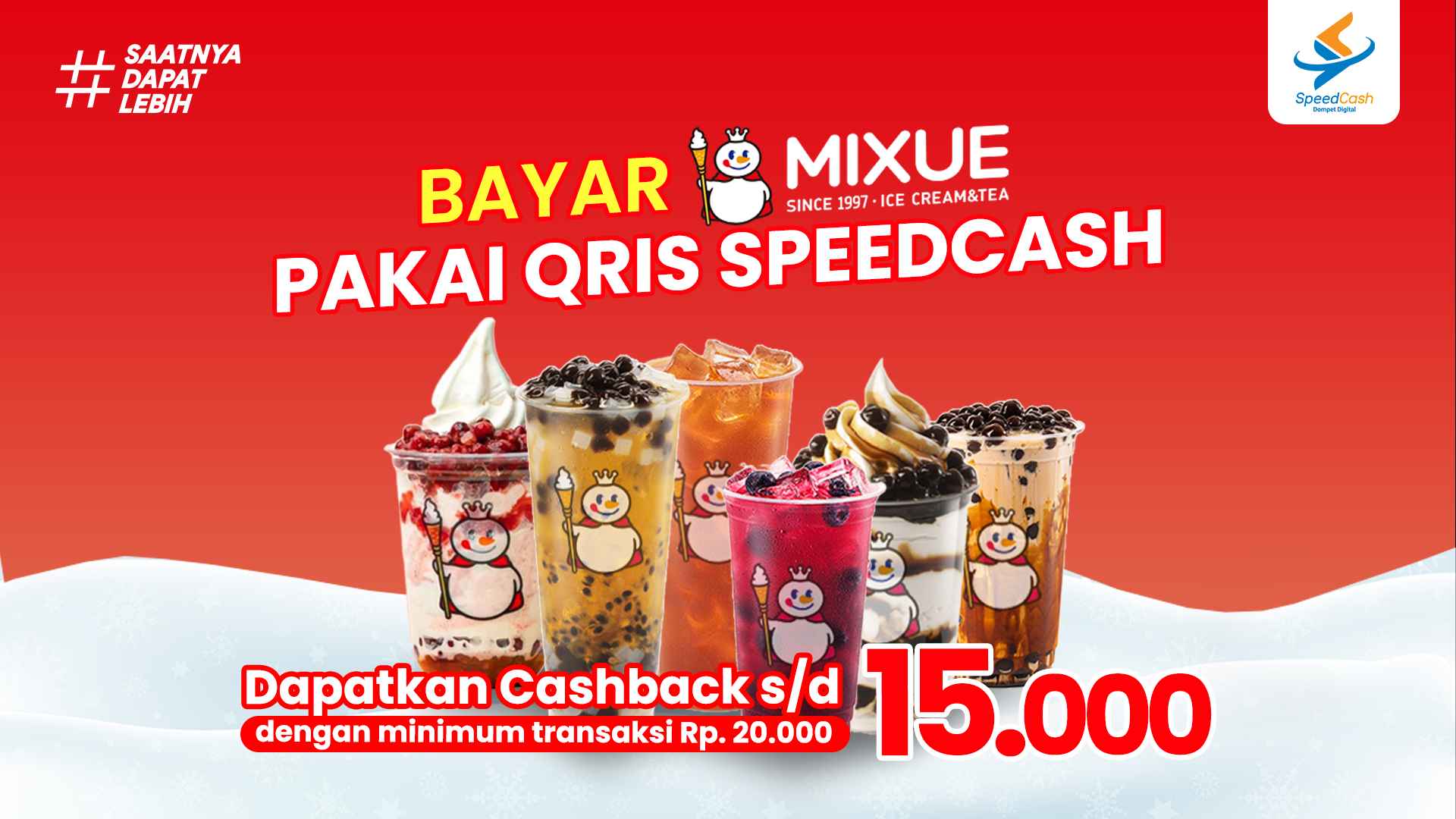 Promo Mixue Cashback 25% Terbaru 2024